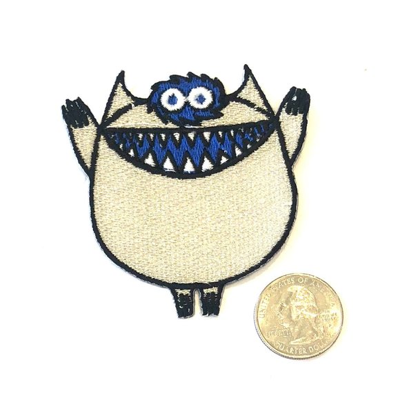 Accessories | Monster Patch Iron On Cute Funny Cartoon Scary Diy | Poshmark